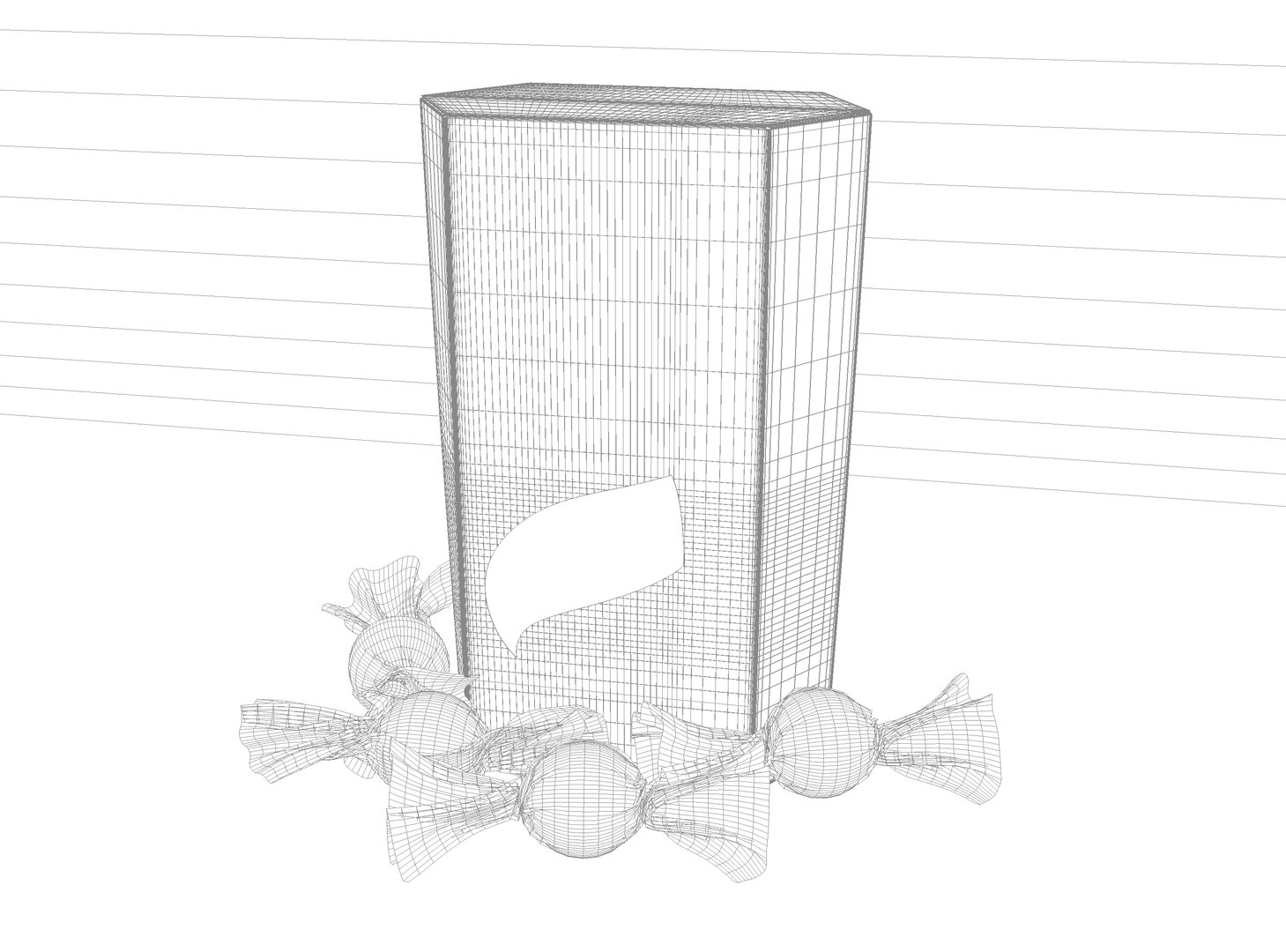 3D Model Lindt Lindor Chocolate Packaging Collection - TurboSquid 2167360