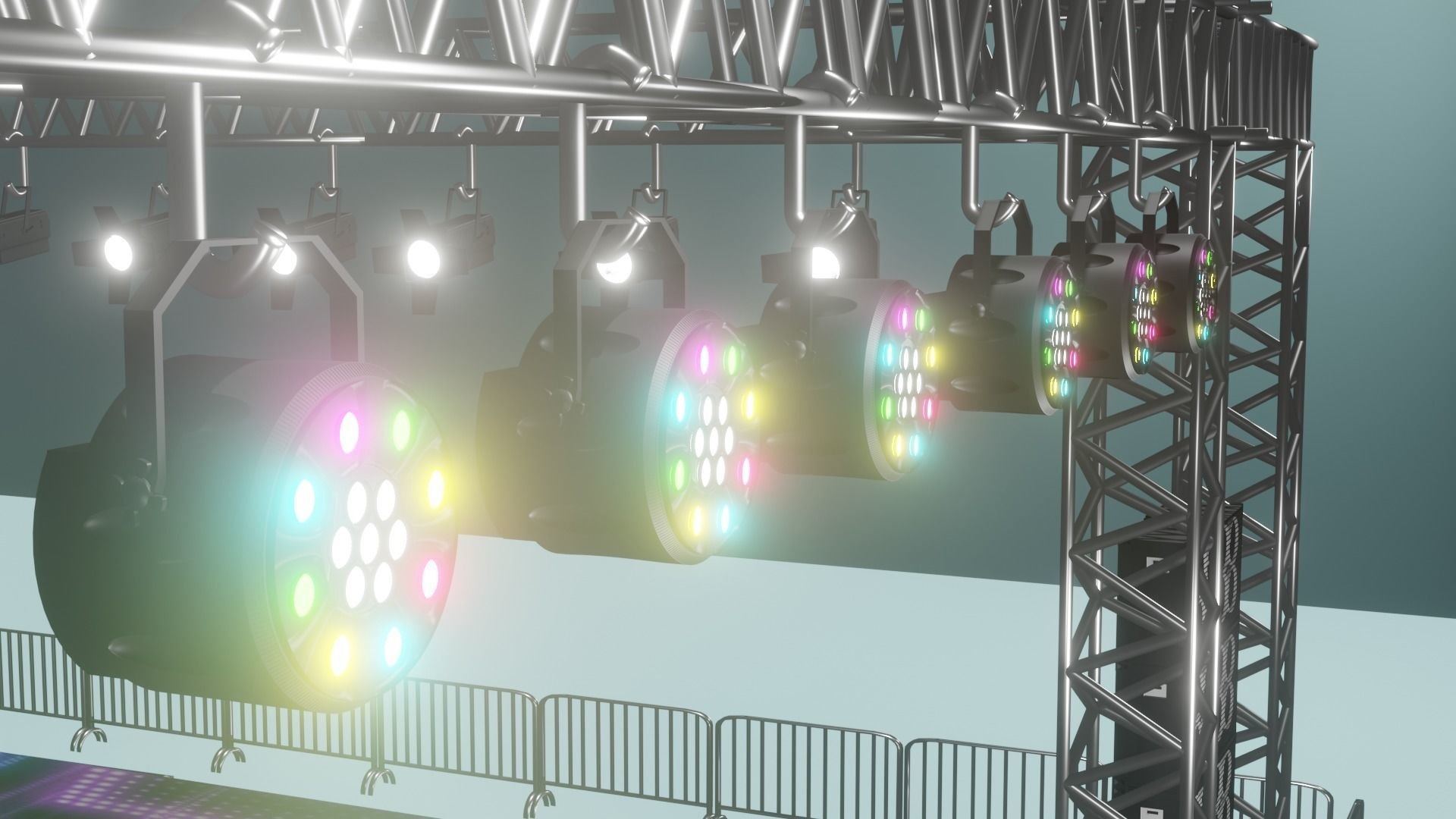 3D Model Stage Concert - TurboSquid 2052020