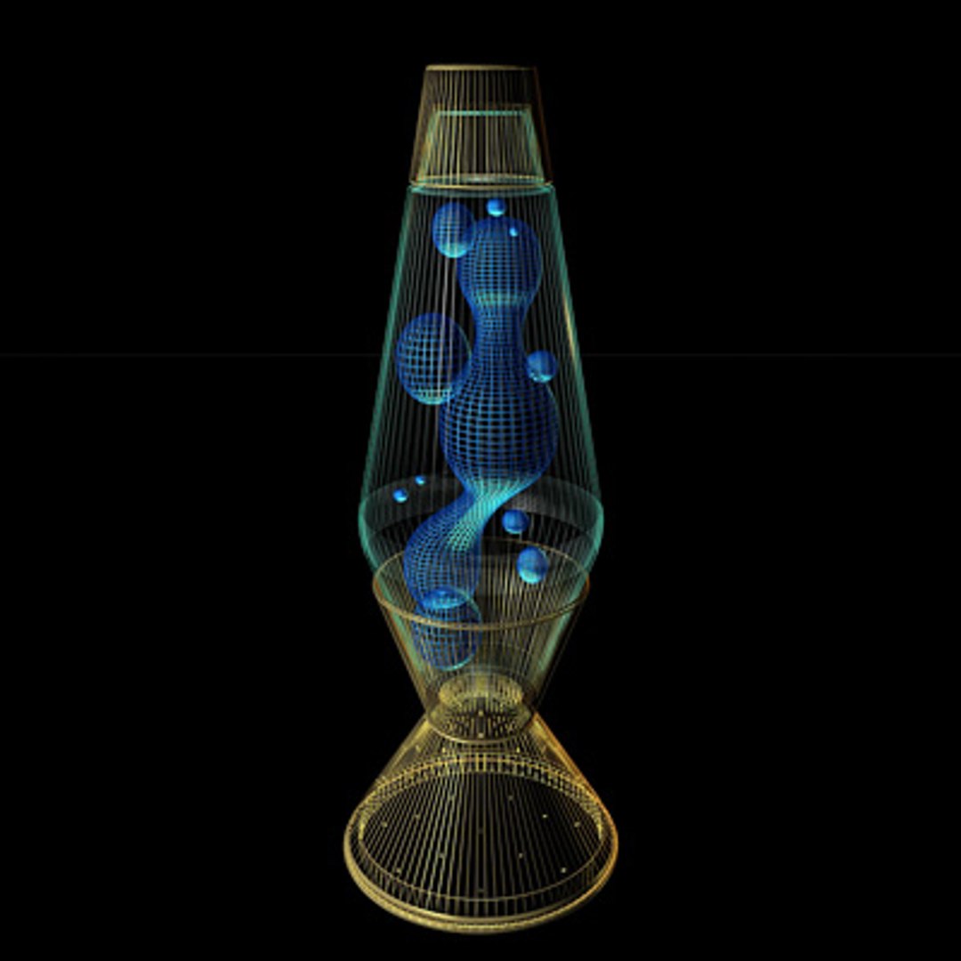 Lava Lamp 3d Model