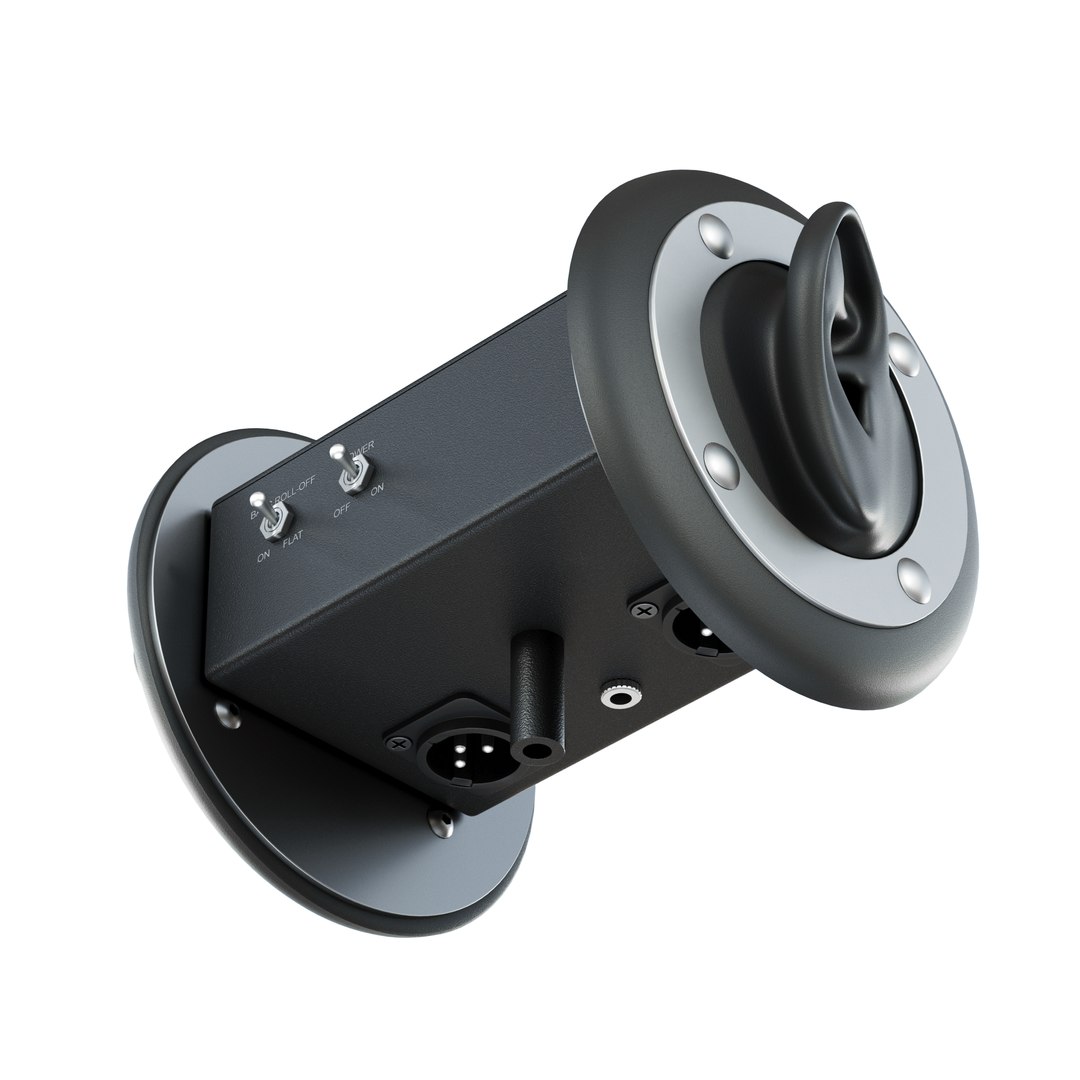 3D 3Dio FS Free Space Pro II Professional Binaural Microphone 2 XLR - TurboSquid 2310520