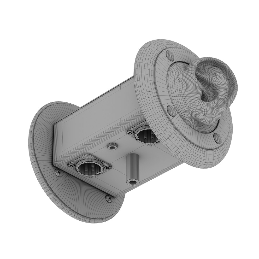 3D 3Dio FS Free Space Pro II Professional Binaural Microphone 2 XLR ...