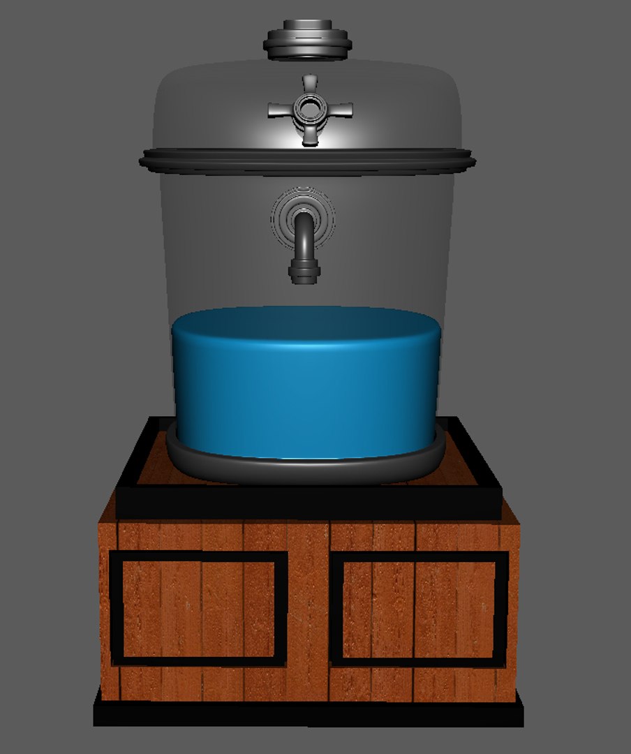 Obj Dispenser Water Cartoon