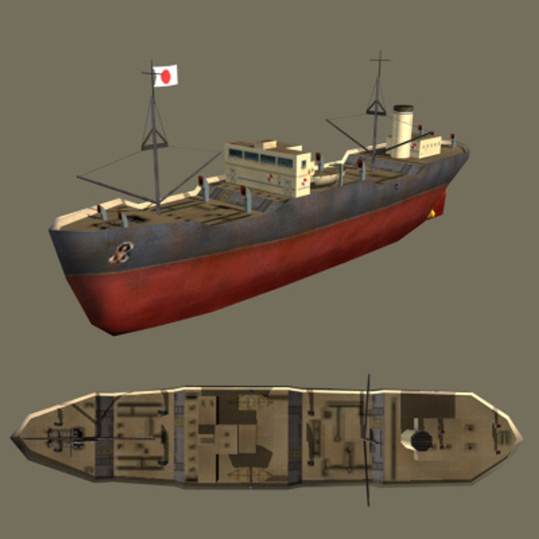 Imperial Tanker 3d Model