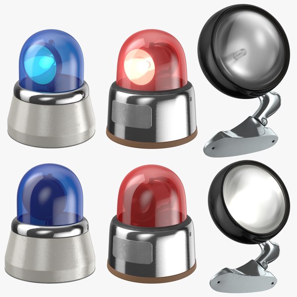 Police Light 3D Models for Download | TurboSquid