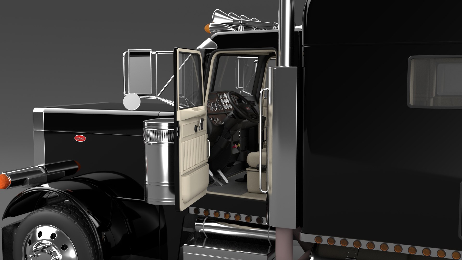 Peterbilt-379 Container 3D Model - TurboSquid 1953691