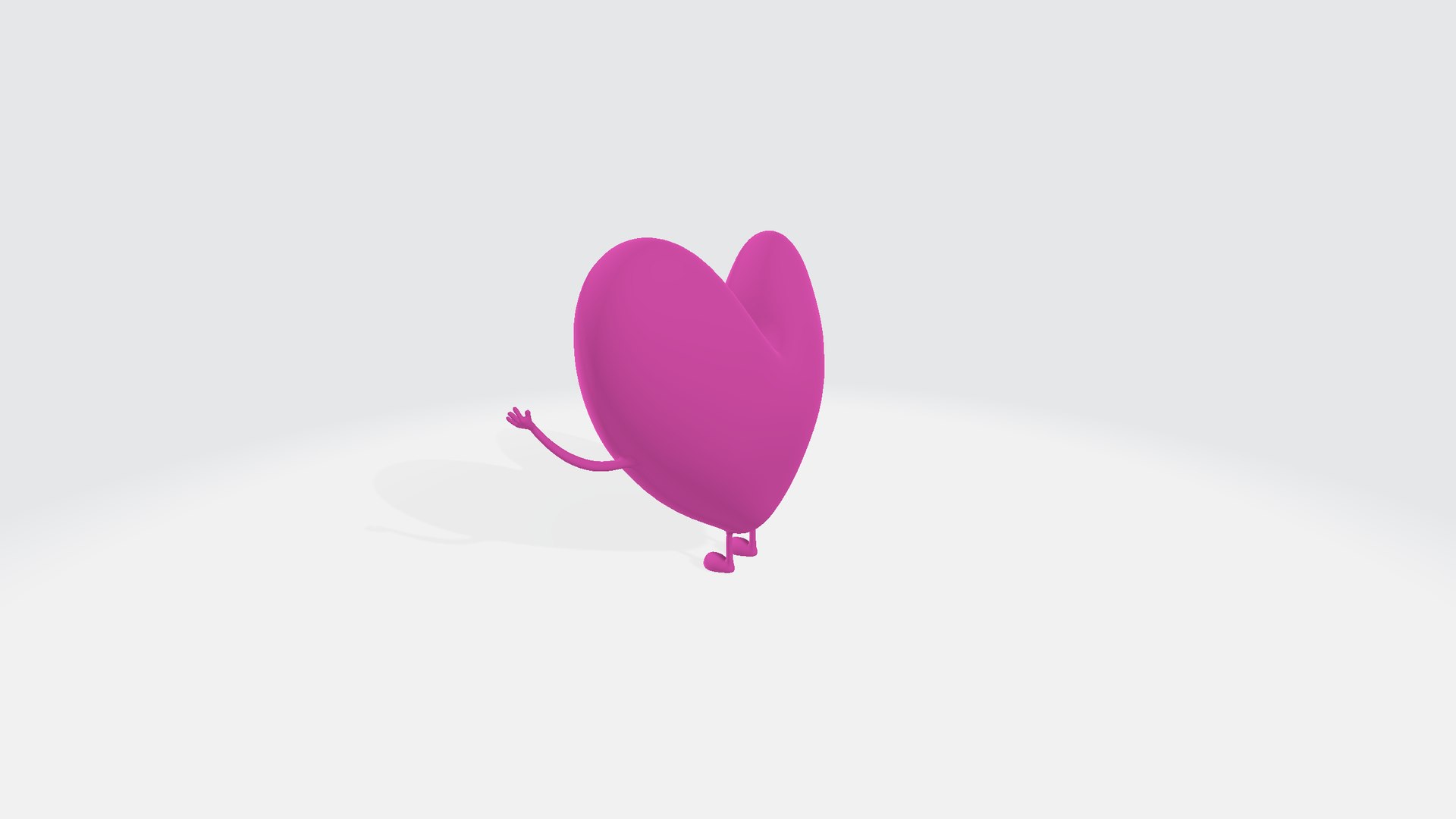 3D Heart Critter - TurboSquid 2352722
