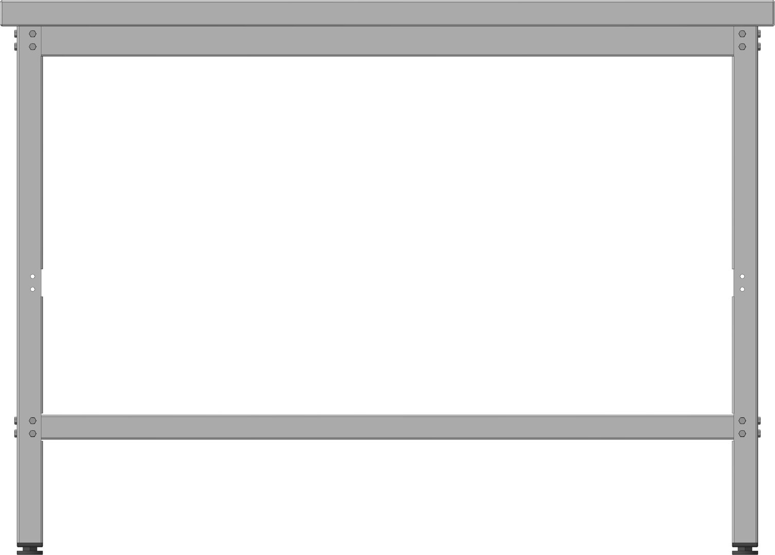 Production Table Steel 3D Model - TurboSquid 1620640