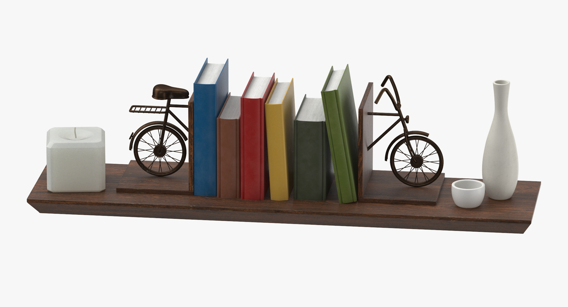 3D Shelving Decor Set 03 - TurboSquid 1282500
