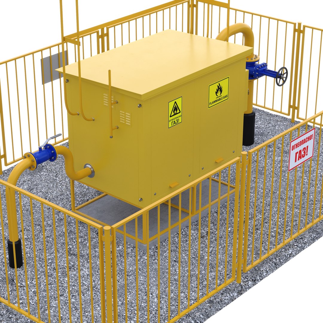3D Gas Control Station Point Equipment - TurboSquid 2458033