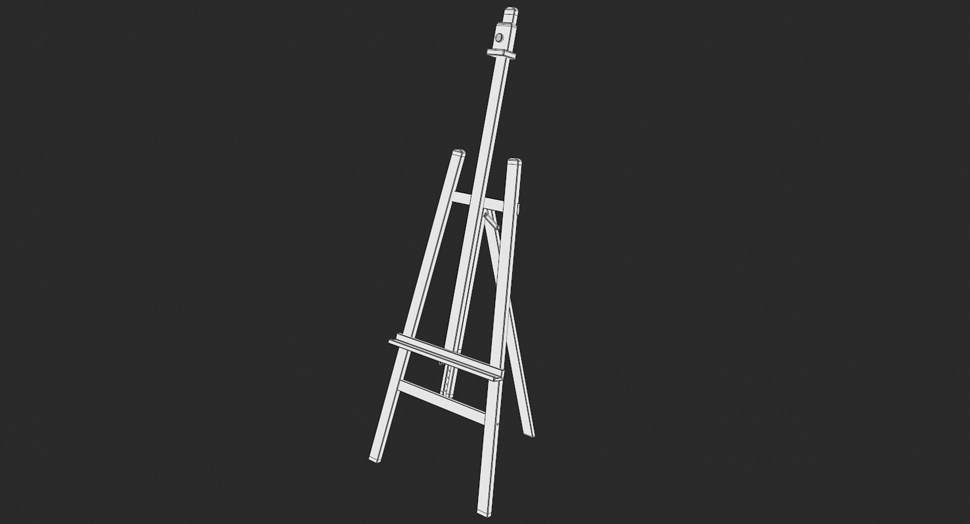 Easel 3D - TurboSquid 1347882