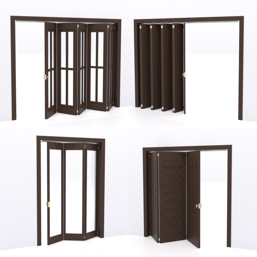 Parametric Folding Door Model - TurboSquid 2282523