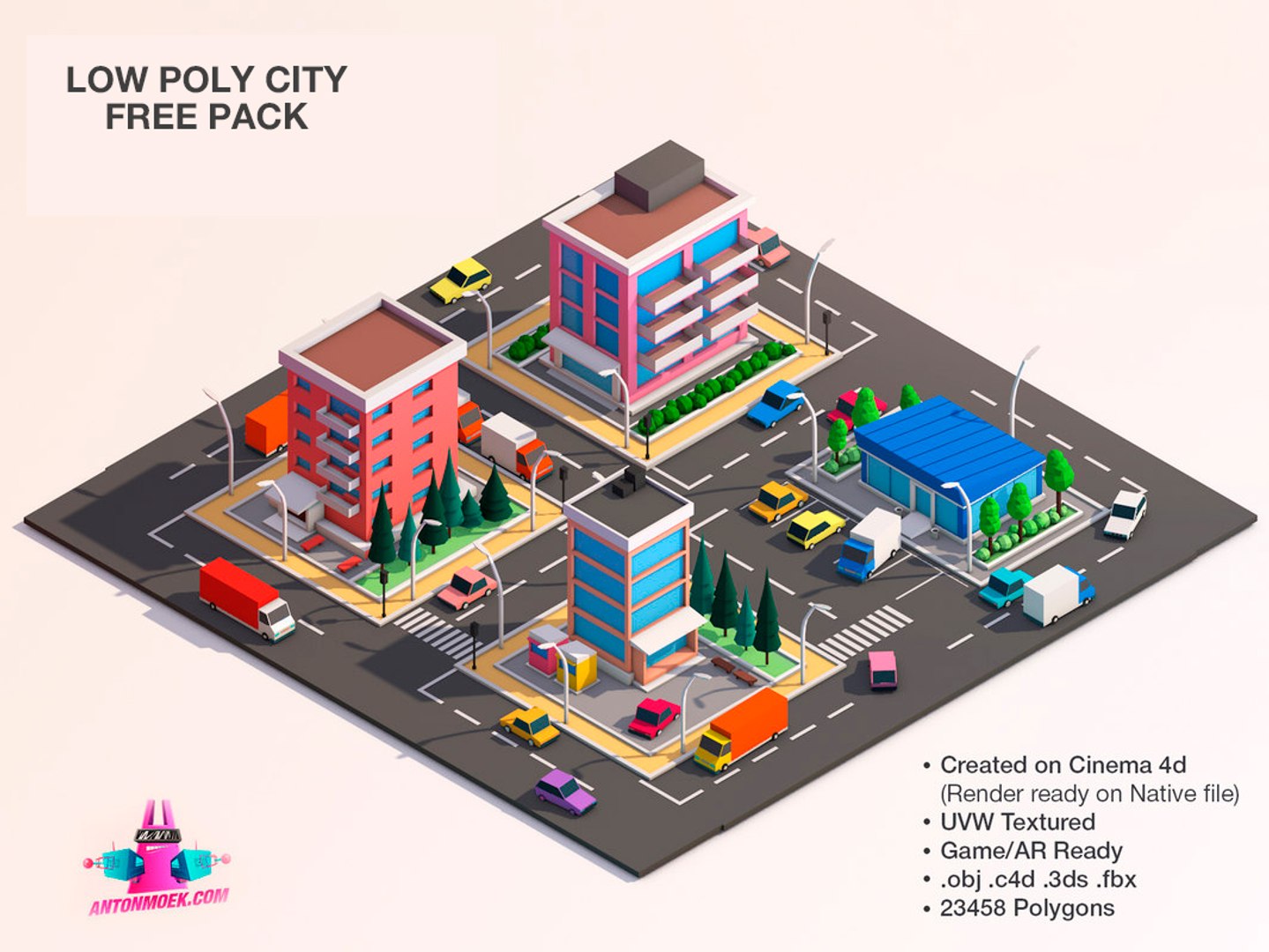 Free Uvw Polygons Unity 3D Model - TurboSquid 1294342