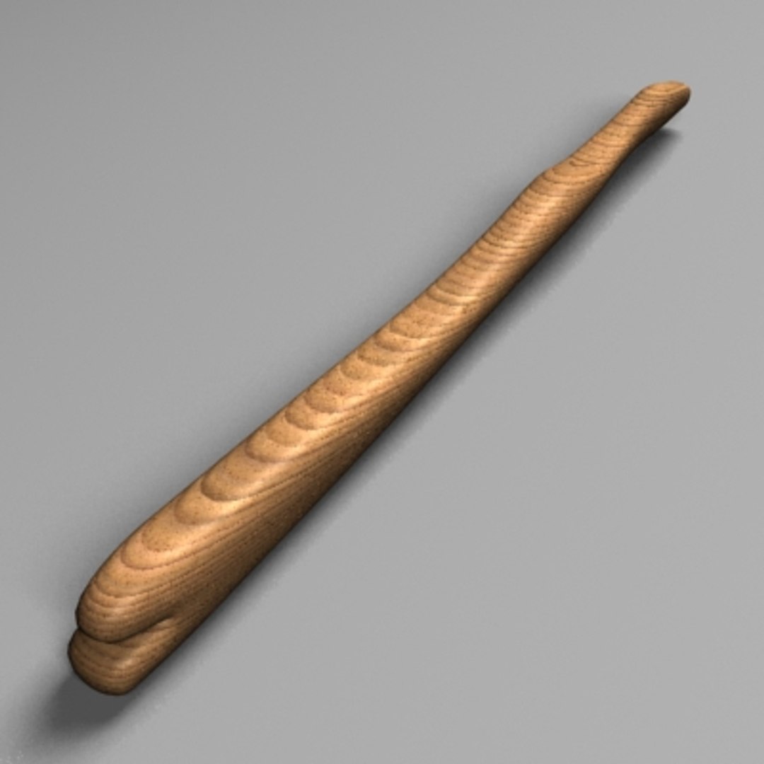 3d Model Cartoon Stick Collapsed Geometry