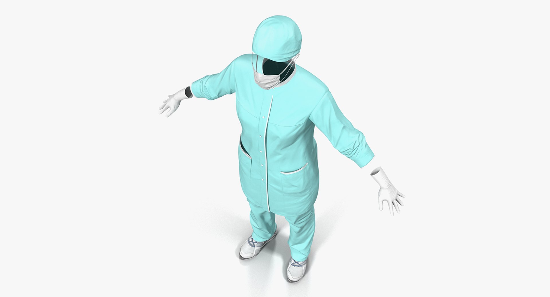 Doctors Protection 3D Model - TurboSquid 1537543