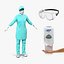 Doctors Protection 3D Model - TurboSquid 1537543