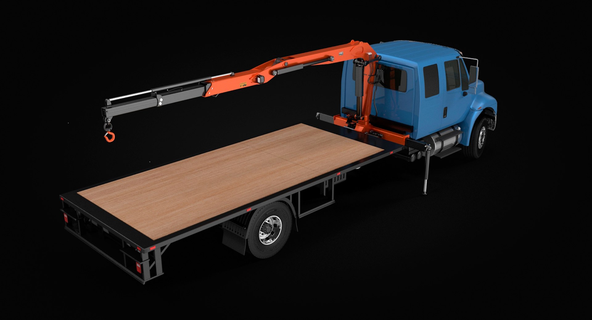 Durastar Self Loader Truck Model - TurboSquid 1248510