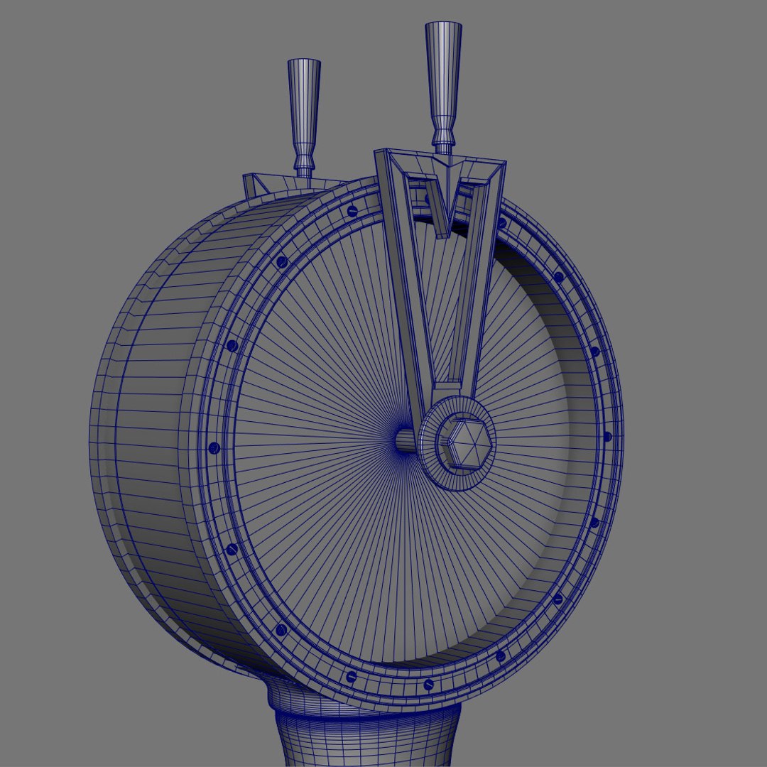 Ship Telegraph 3d Model