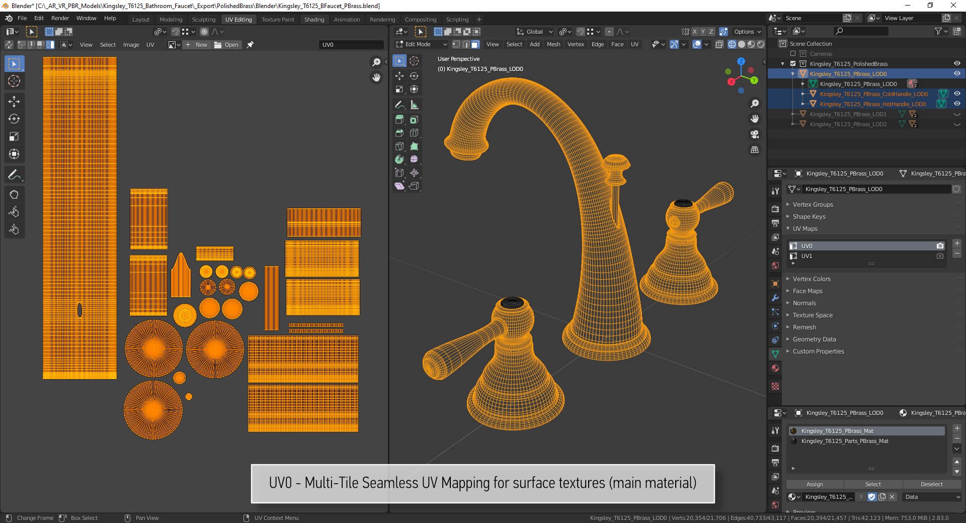 Moen Kingsley T6125p Two-handle 3D Model - TurboSquid 1576455