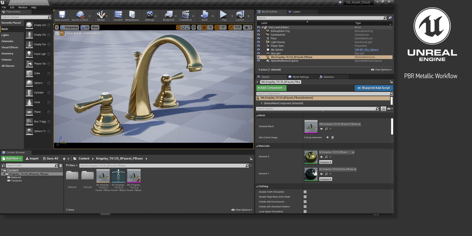 Moen kingsley t6125p two-handle 3D model - TurboSquid 1576455