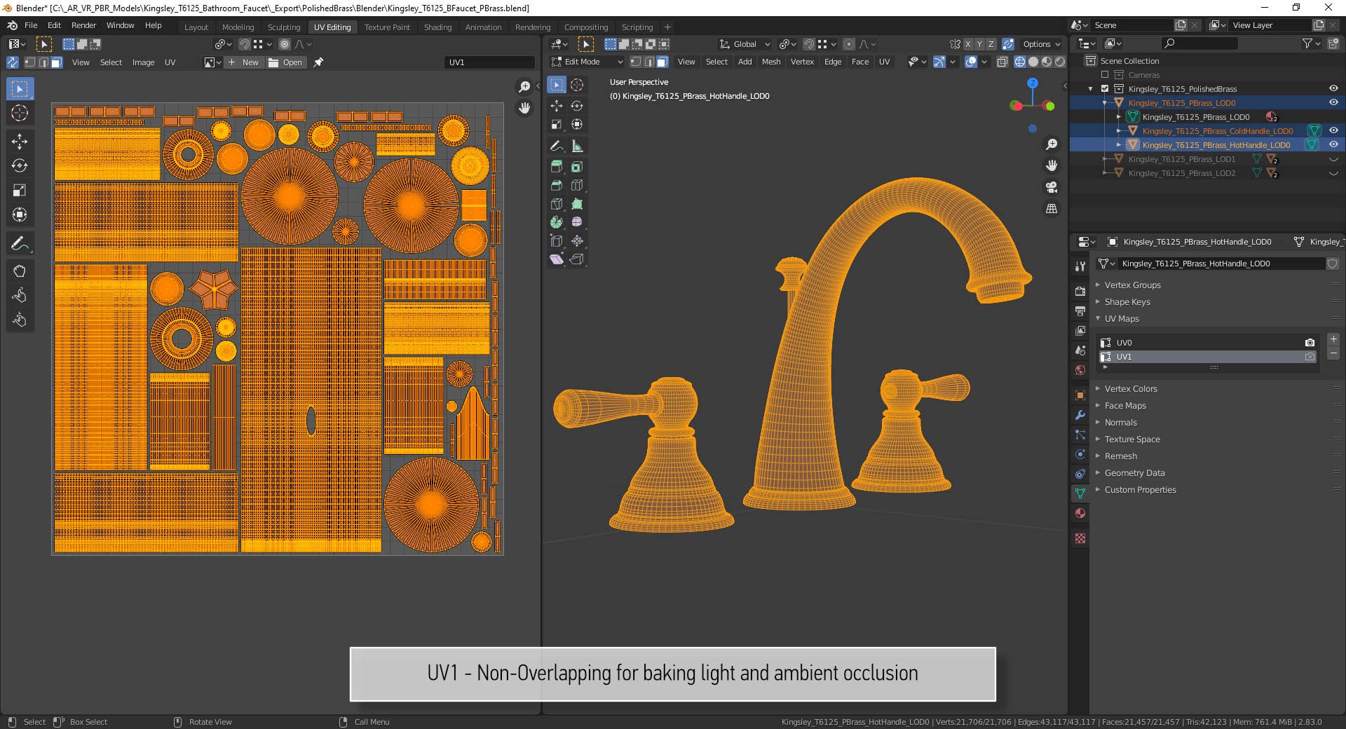 Moen Kingsley T6125p Two-handle 3D Model - TurboSquid 1576455