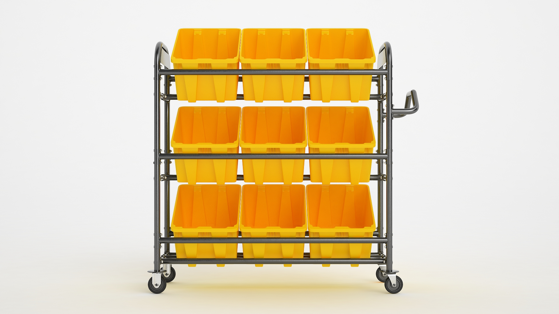 3D Tote Picking Cart 03 - TurboSquid 2210196