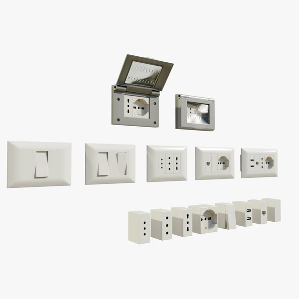 Electrical Outlet STL Models for Download | TurboSquid