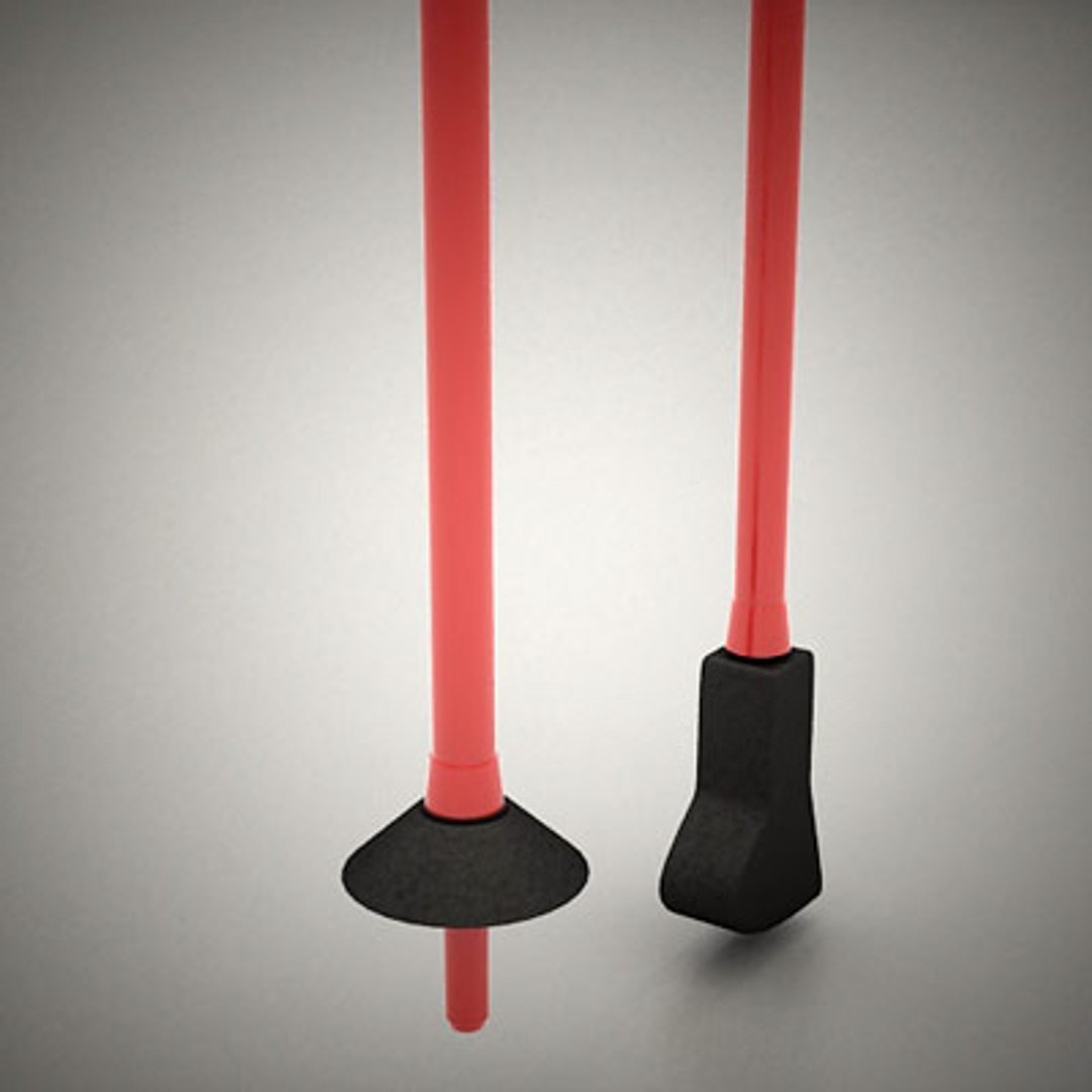 3d Nordic Walking Stick Model