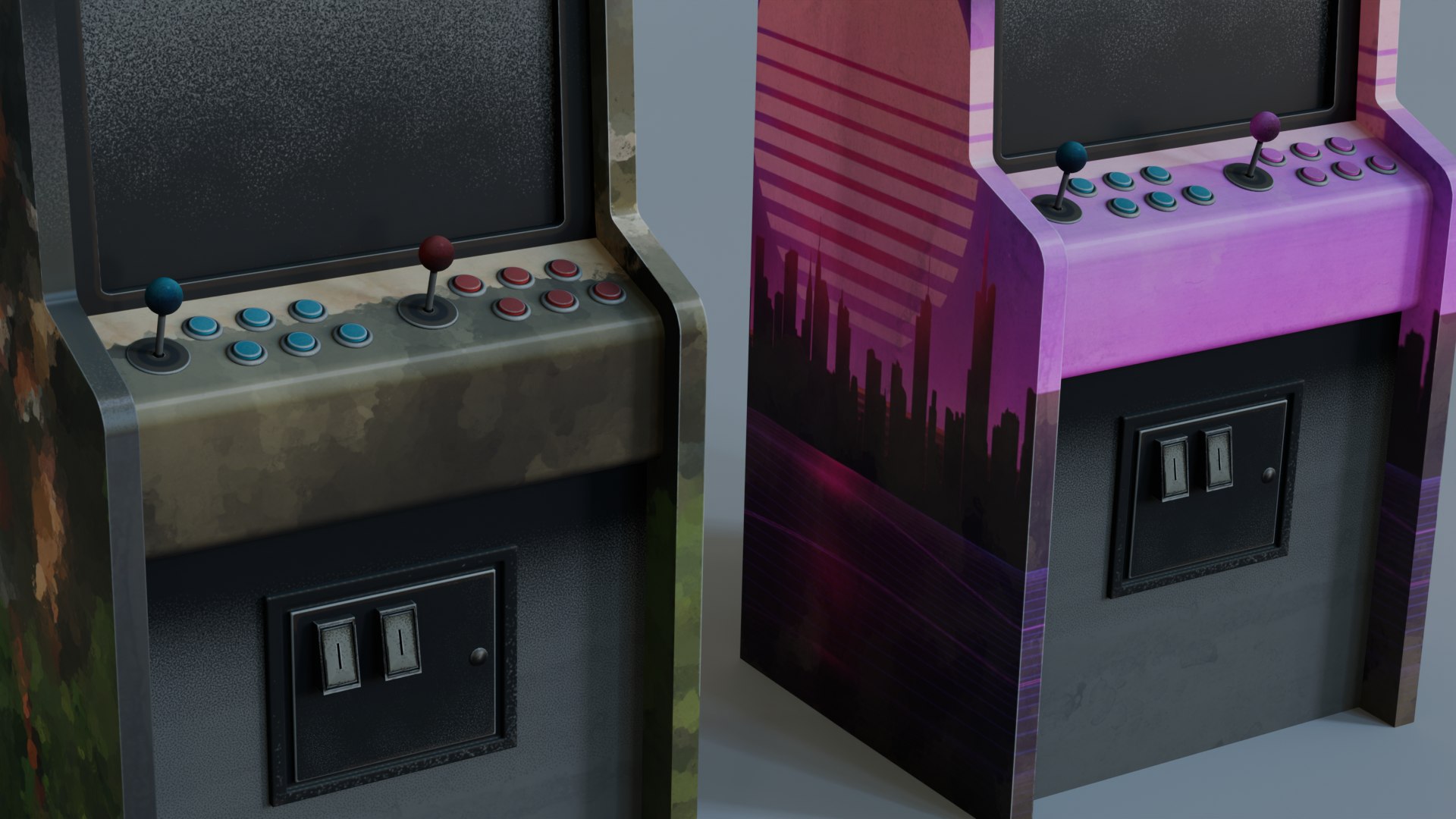 3D Arcade Cabinet Model - TurboSquid 2420096