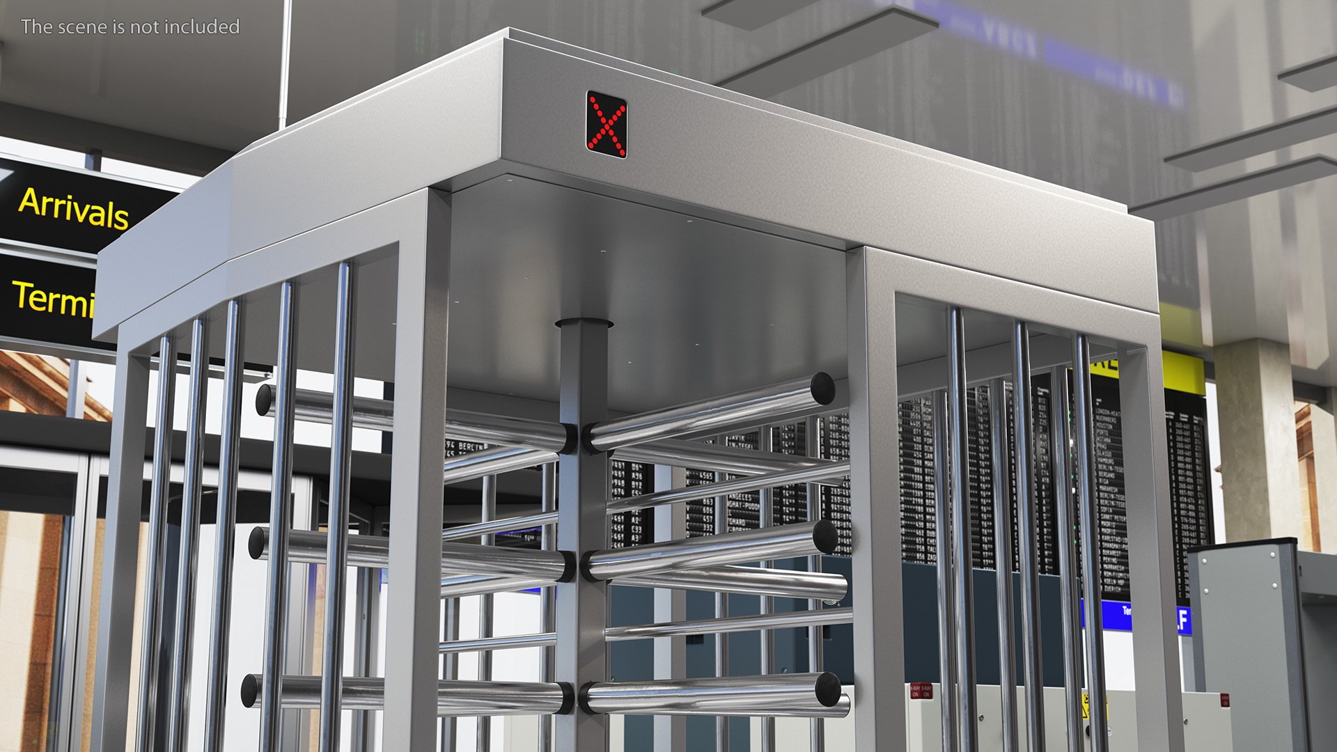 3D Model Turnstiles Collection 2 - TurboSquid 1784371