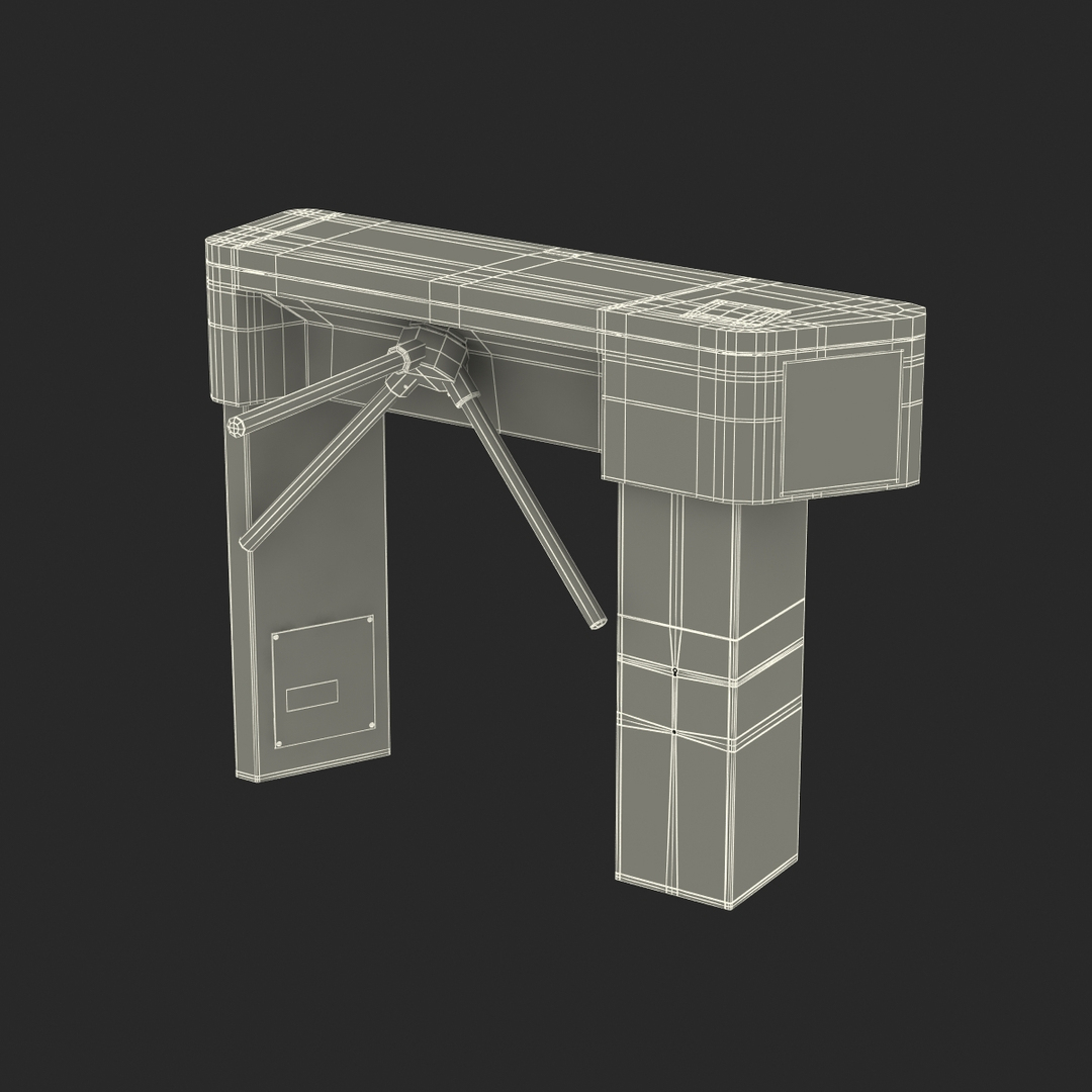 3D Model Turnstiles Collection 2 - TurboSquid 1784371