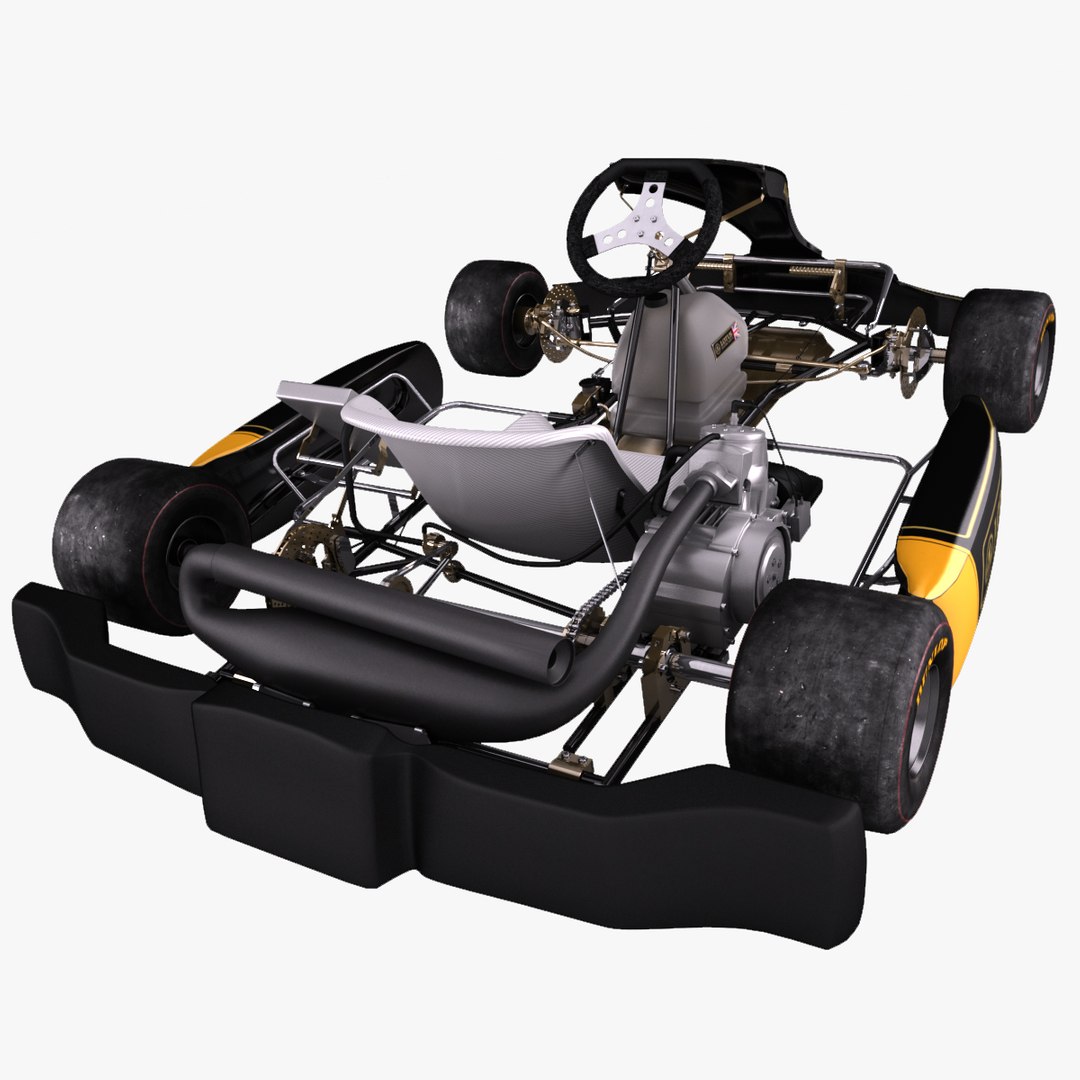 3dsmax Racing Go-kart