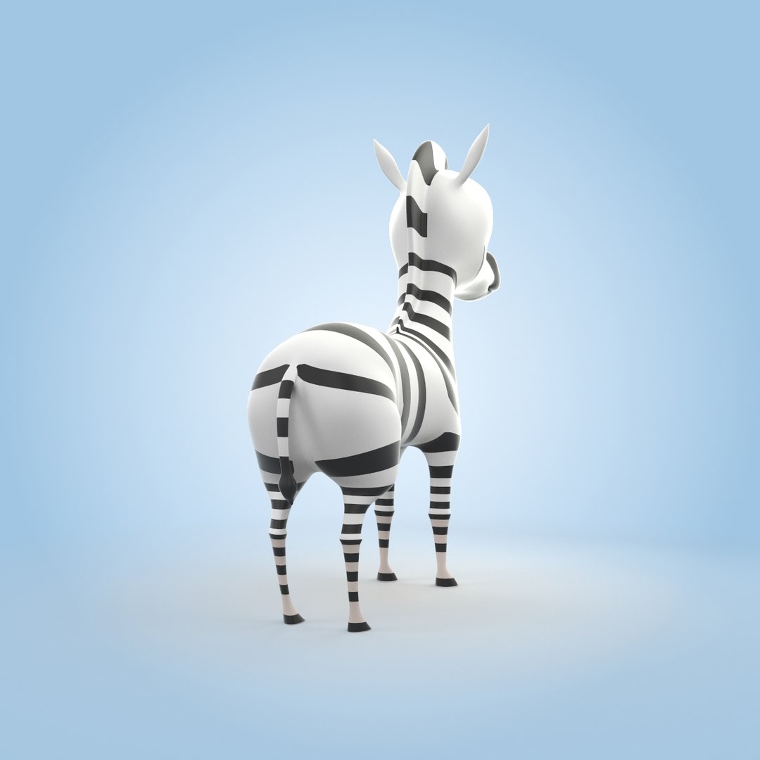 3D Zebra Model - TurboSquid 1854043