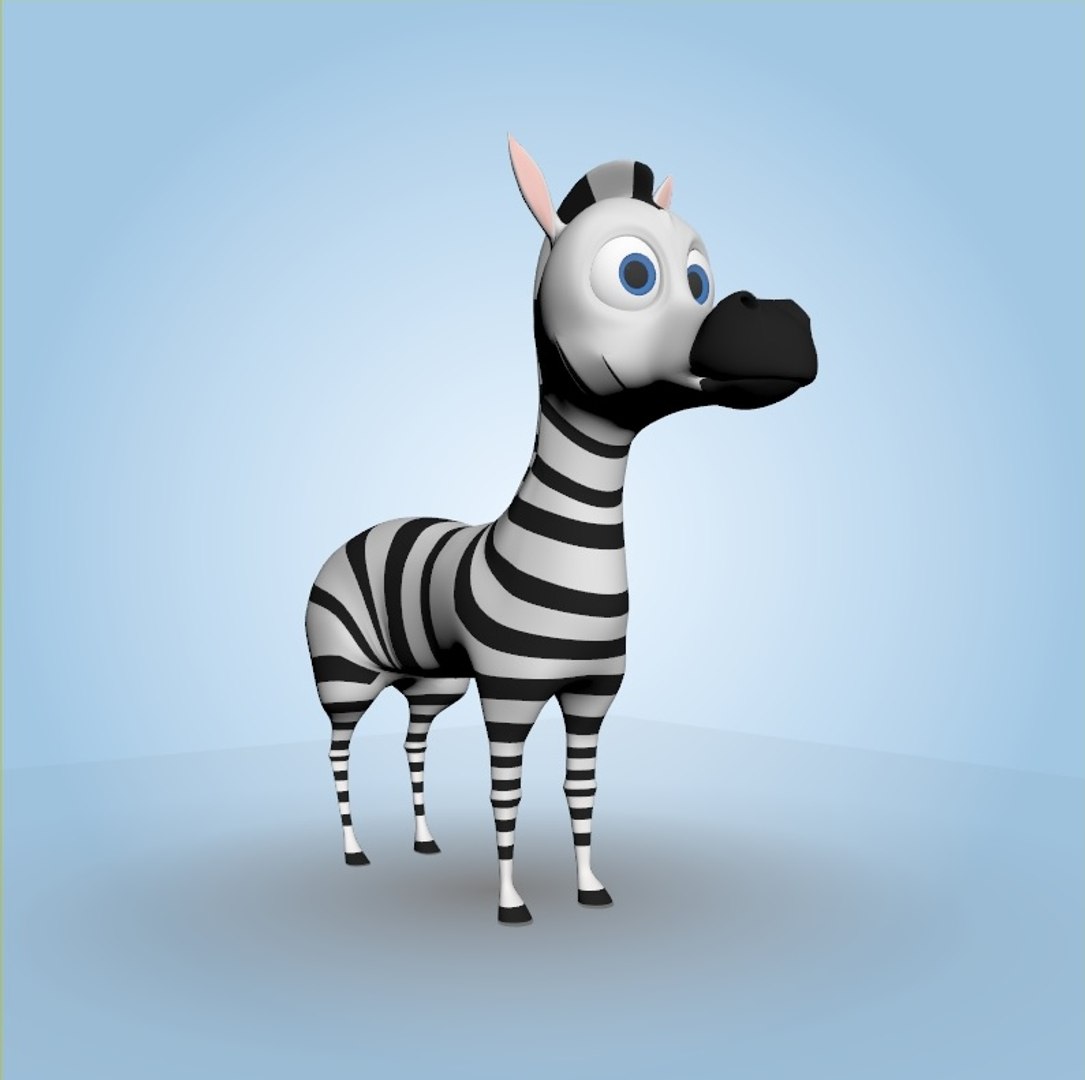3D Zebra Model - TurboSquid 1854043