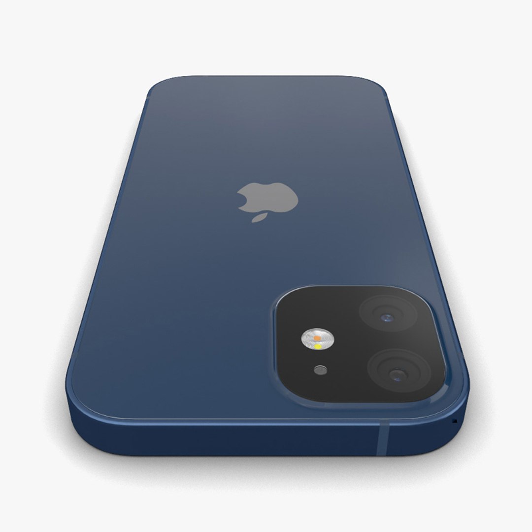 3D Apple iPhone 13 mini Blue - TurboSquid 1725016