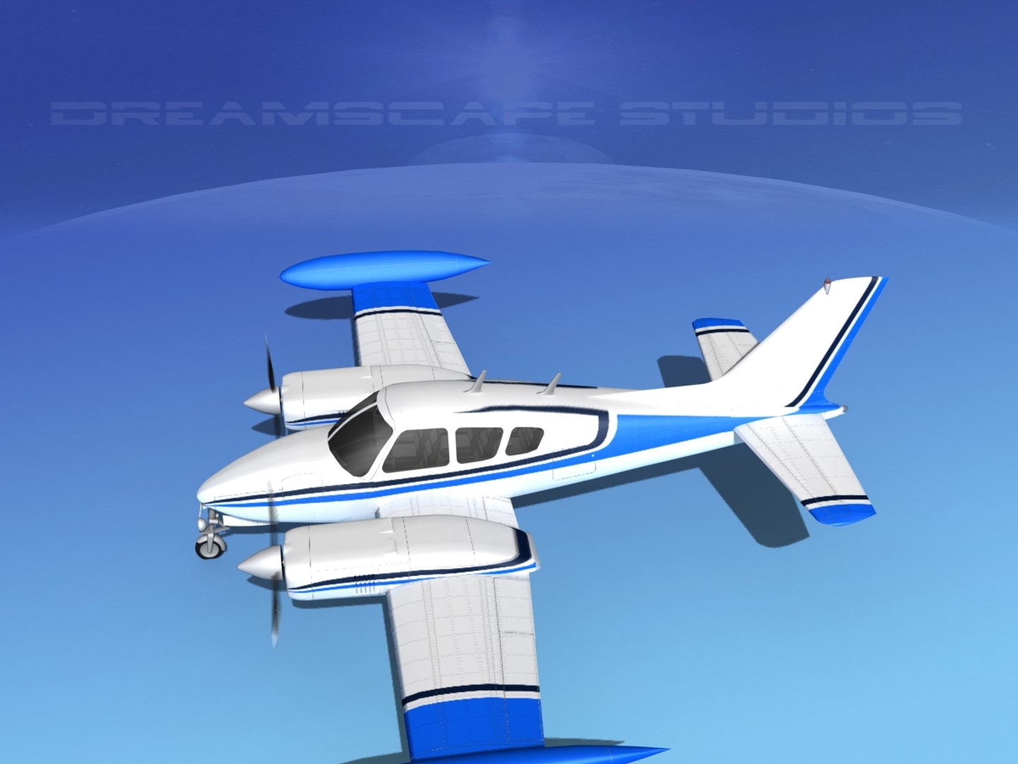 3D Cockpit Cessna 320 - TurboSquid 1165226