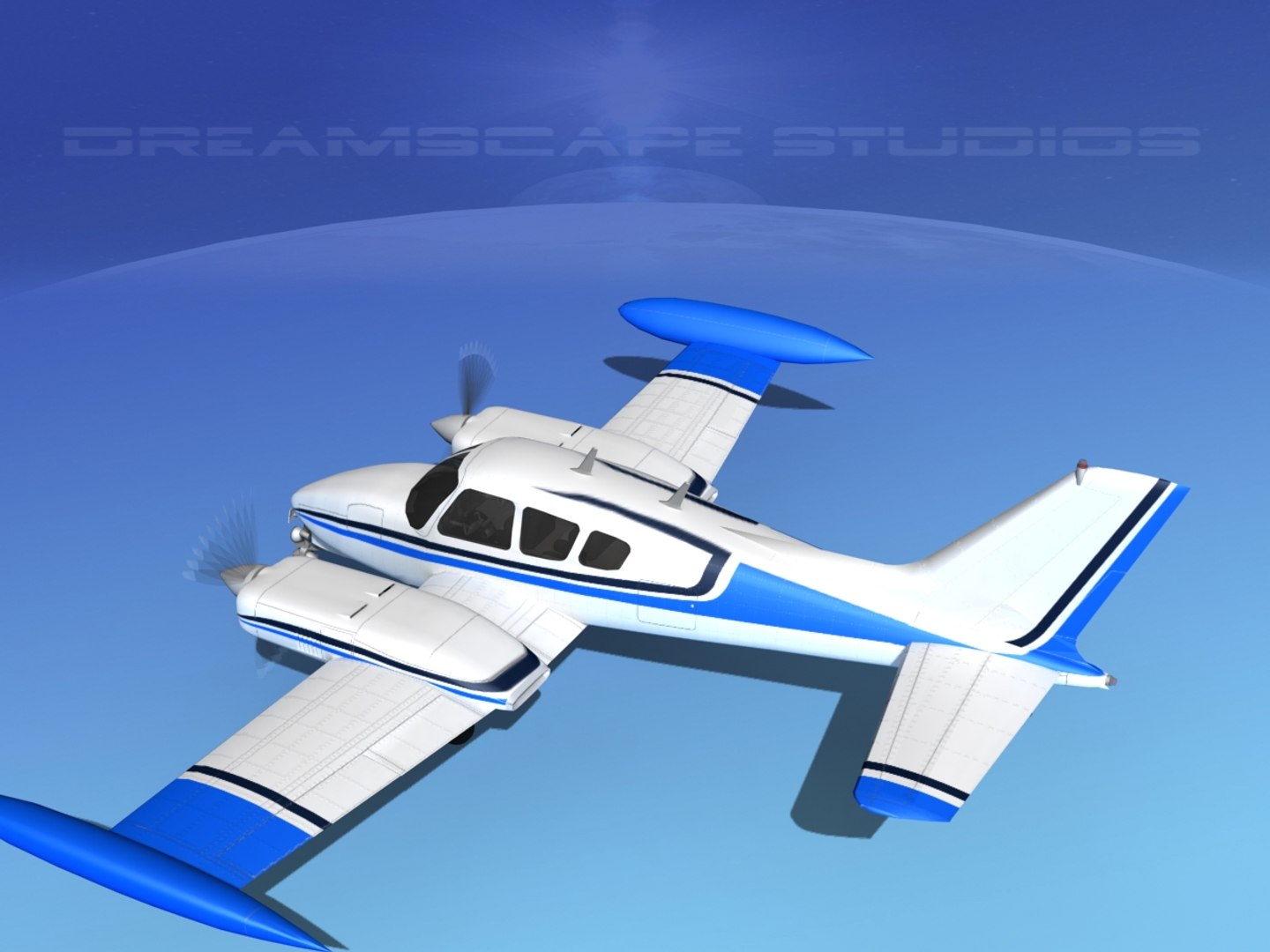 3D Cockpit Cessna 320 - TurboSquid 1165226