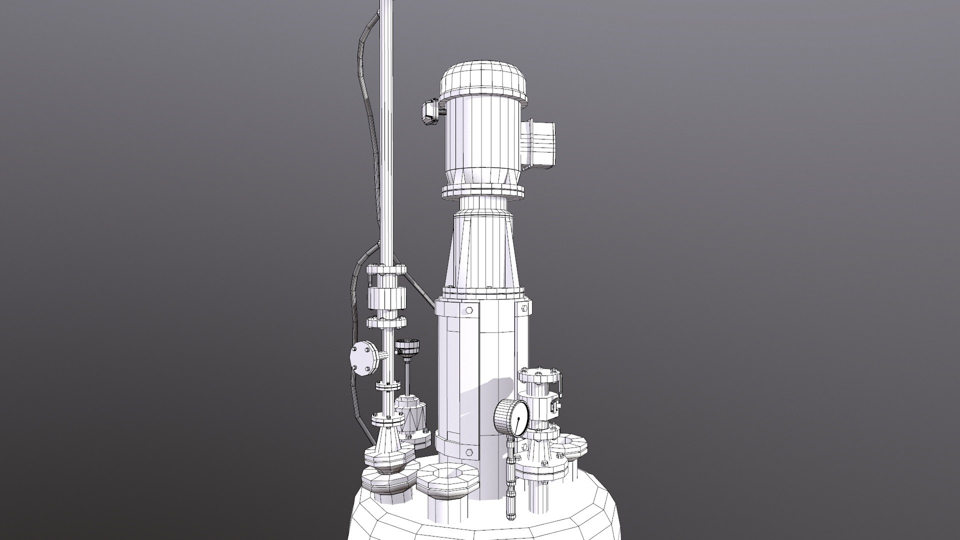 3D Vessel Reactor Model - TurboSquid 2290580