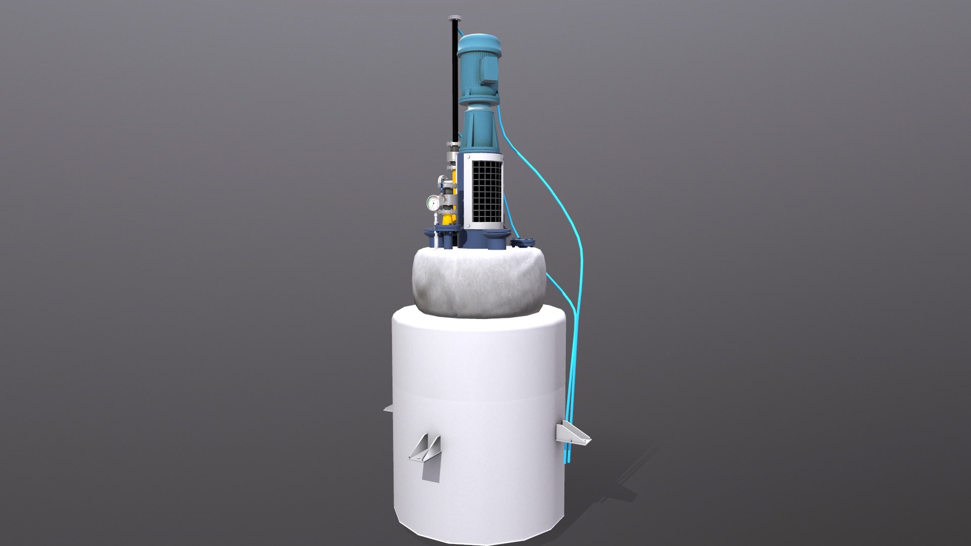 3D Vessel Reactor Model - TurboSquid 2290580