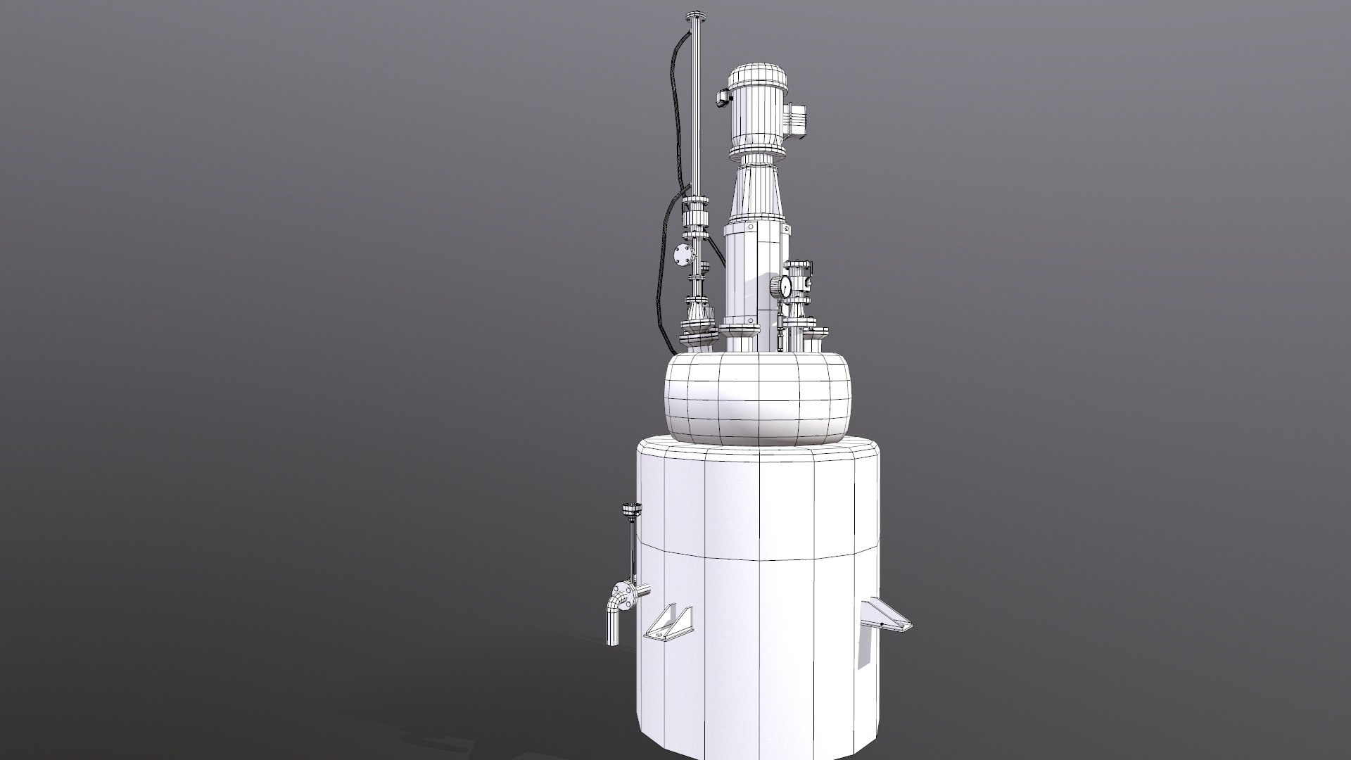 3D Vessel Reactor Model - TurboSquid 2290580