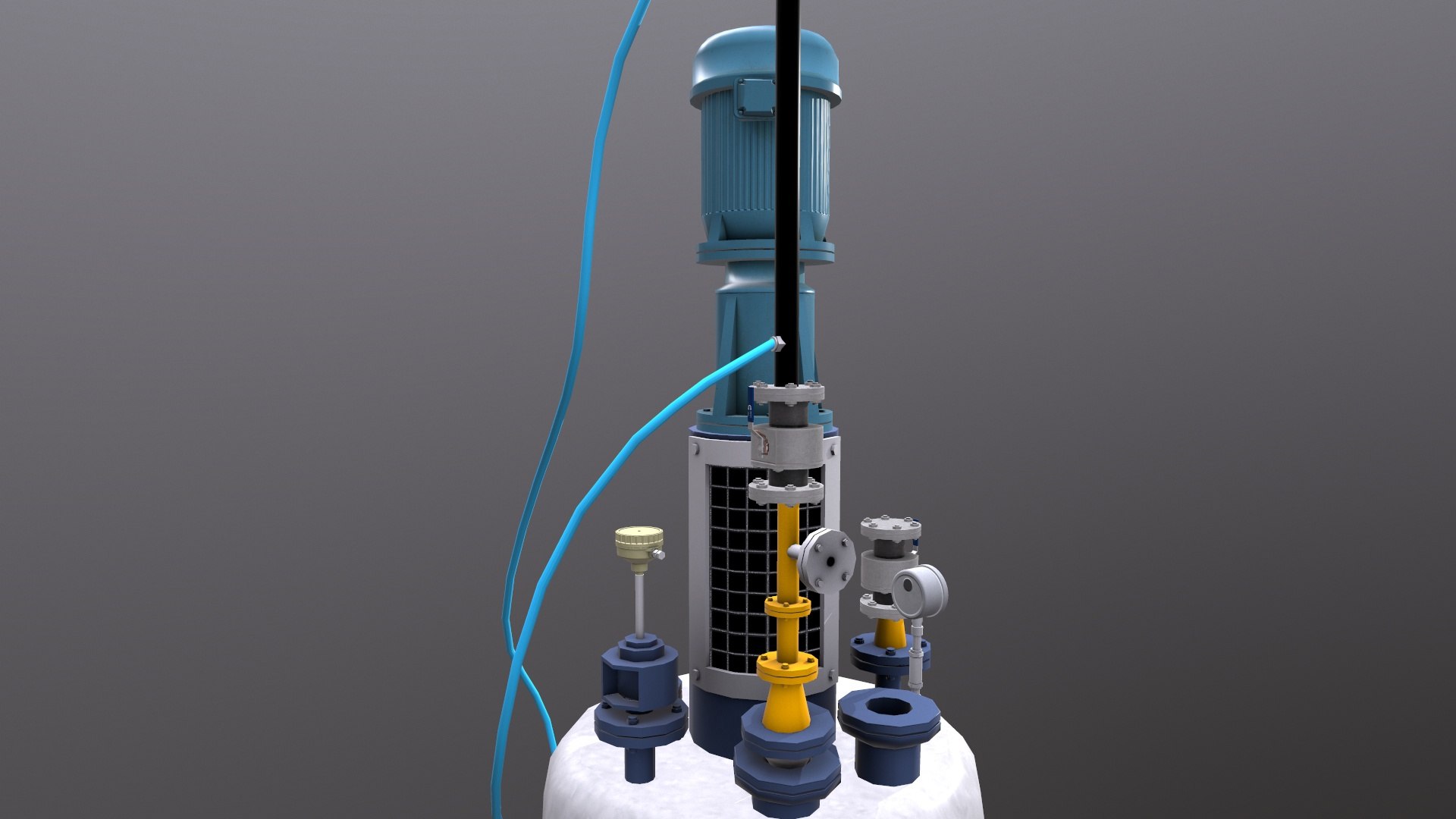 3D Vessel Reactor Model - TurboSquid 2290580