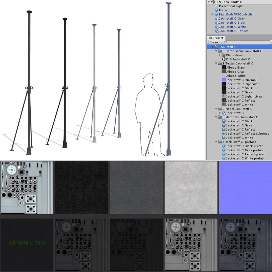 3D Jack-staff C - TurboSquid 1428198