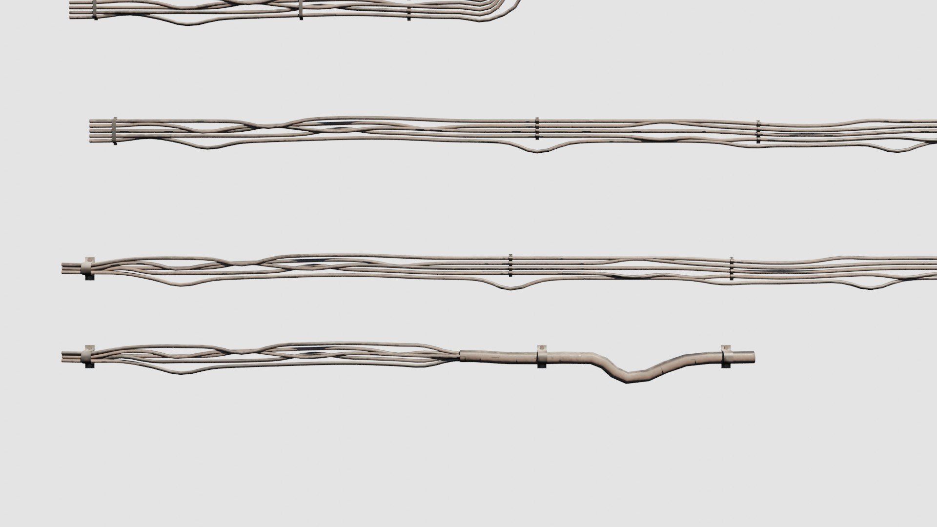 3D Electrical Wires With Pbr Texture - TurboSquid 1878431