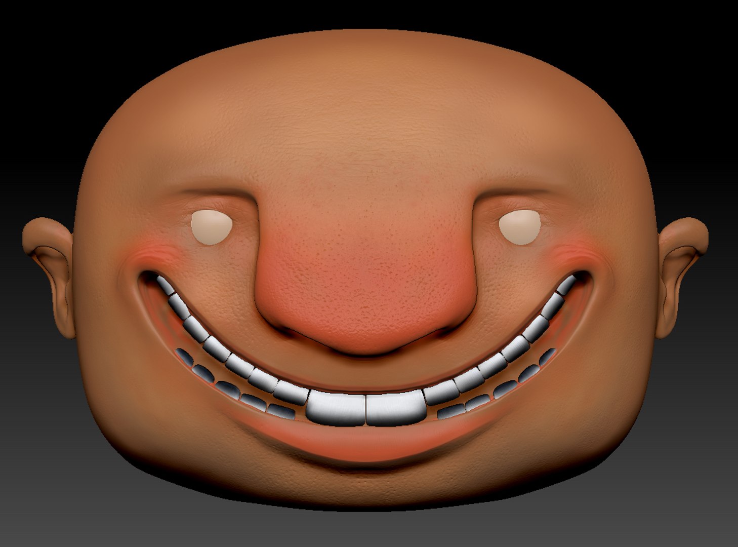 Toon Character Face Head Max