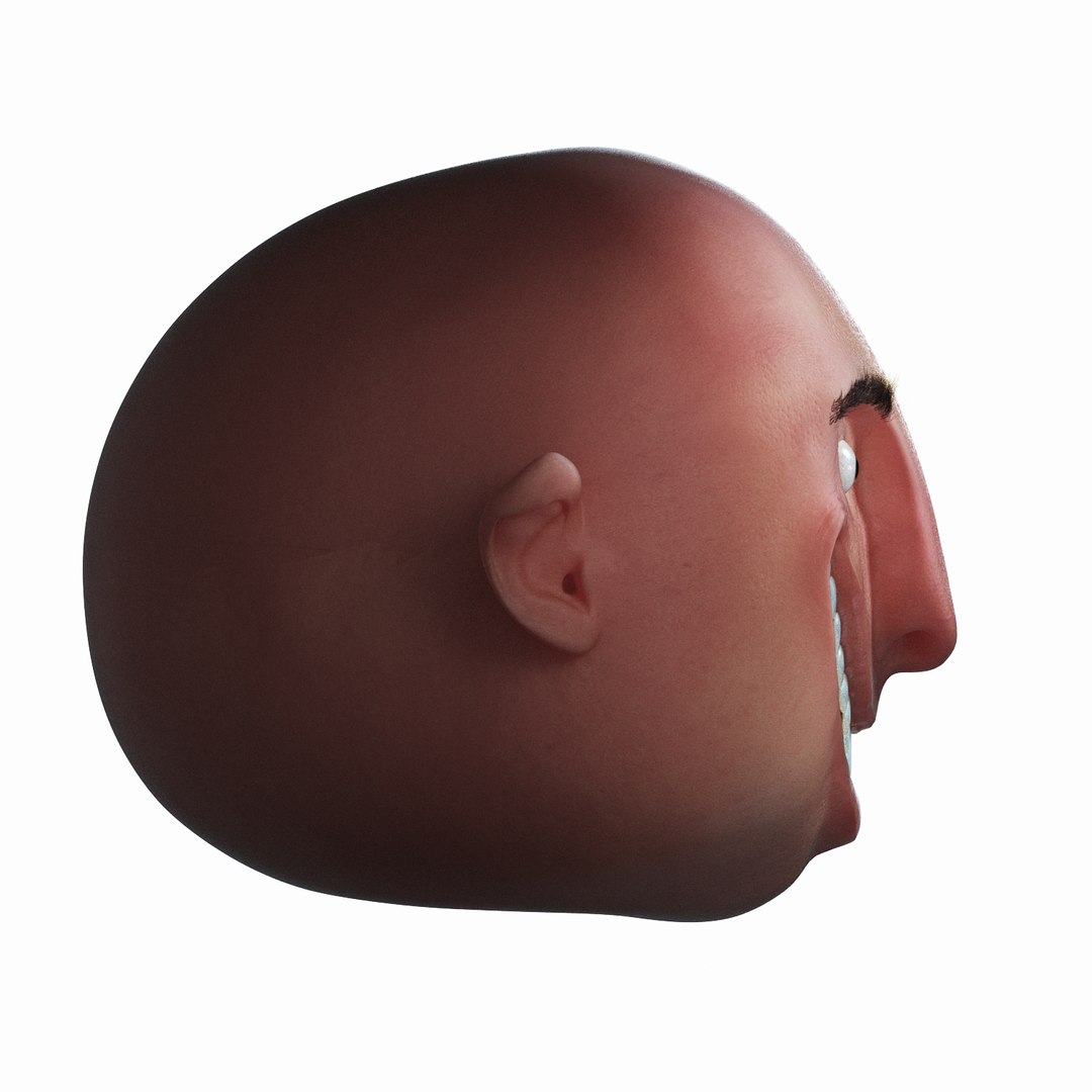 Toon Character Face Head Max