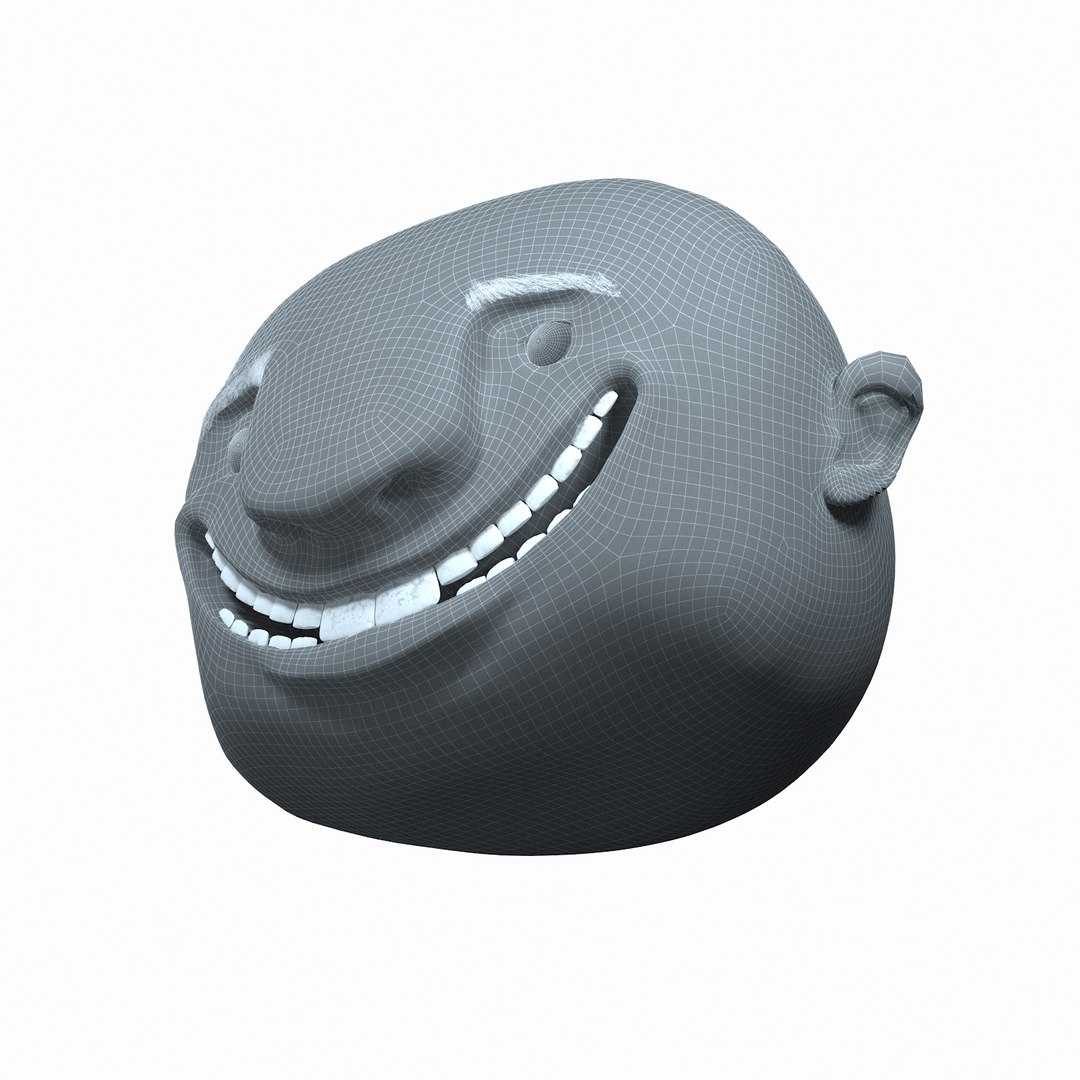 Toon Character Face Head Max