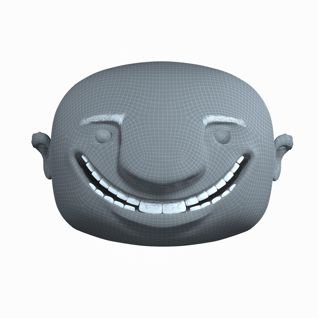 Toon Character Face Head Max
