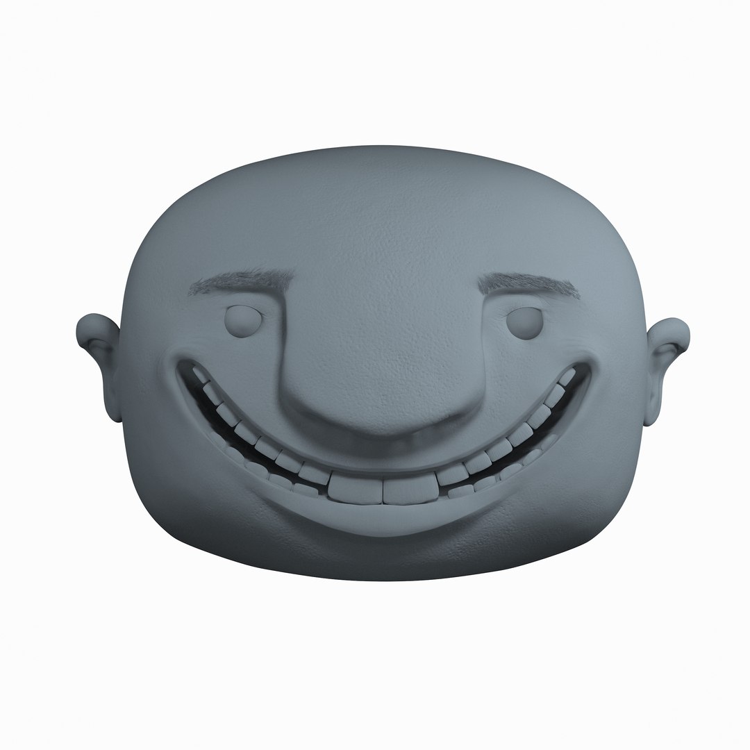 Toon Character Face Head Max