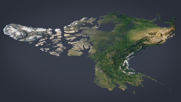 North america 35k 3D model - TurboSquid 1504442