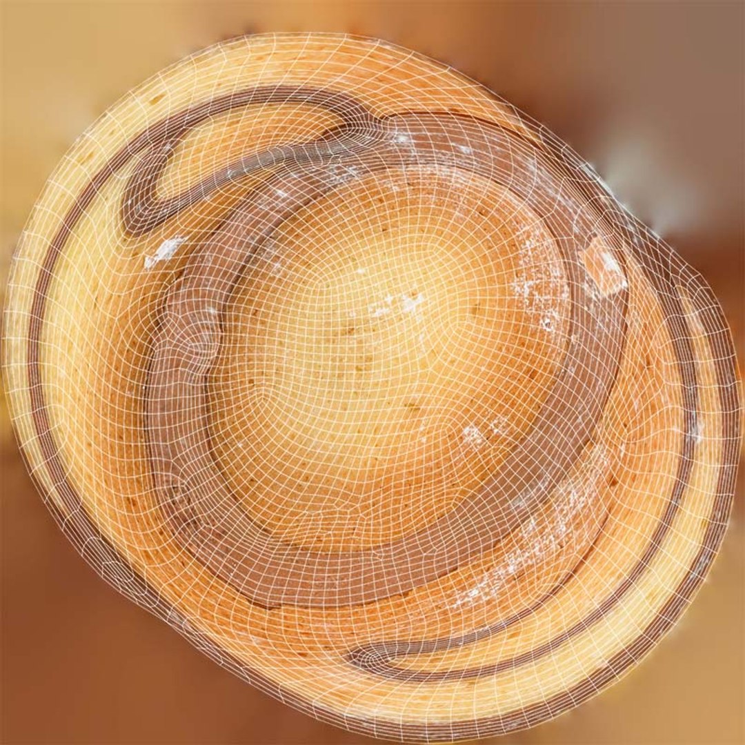 3D Chocolate Rim Cake Remastered - TurboSquid 2362141