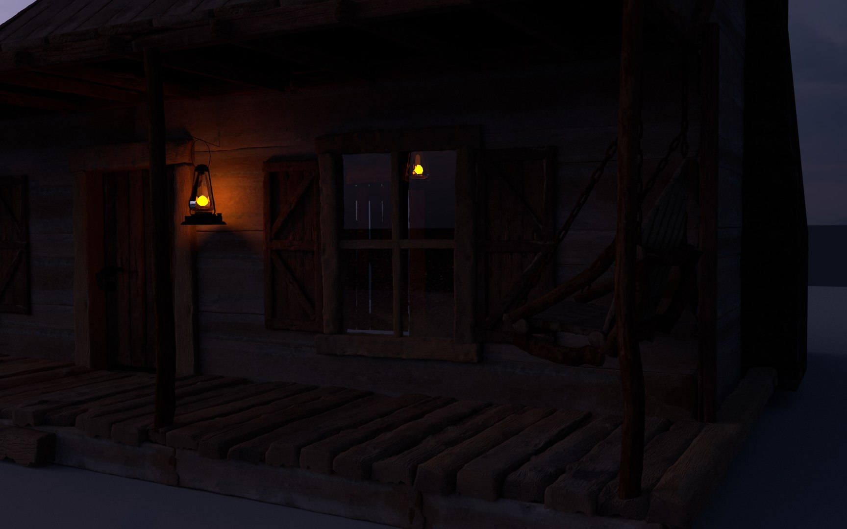 Evil Deads Cabin 3D - TurboSquid 1938507